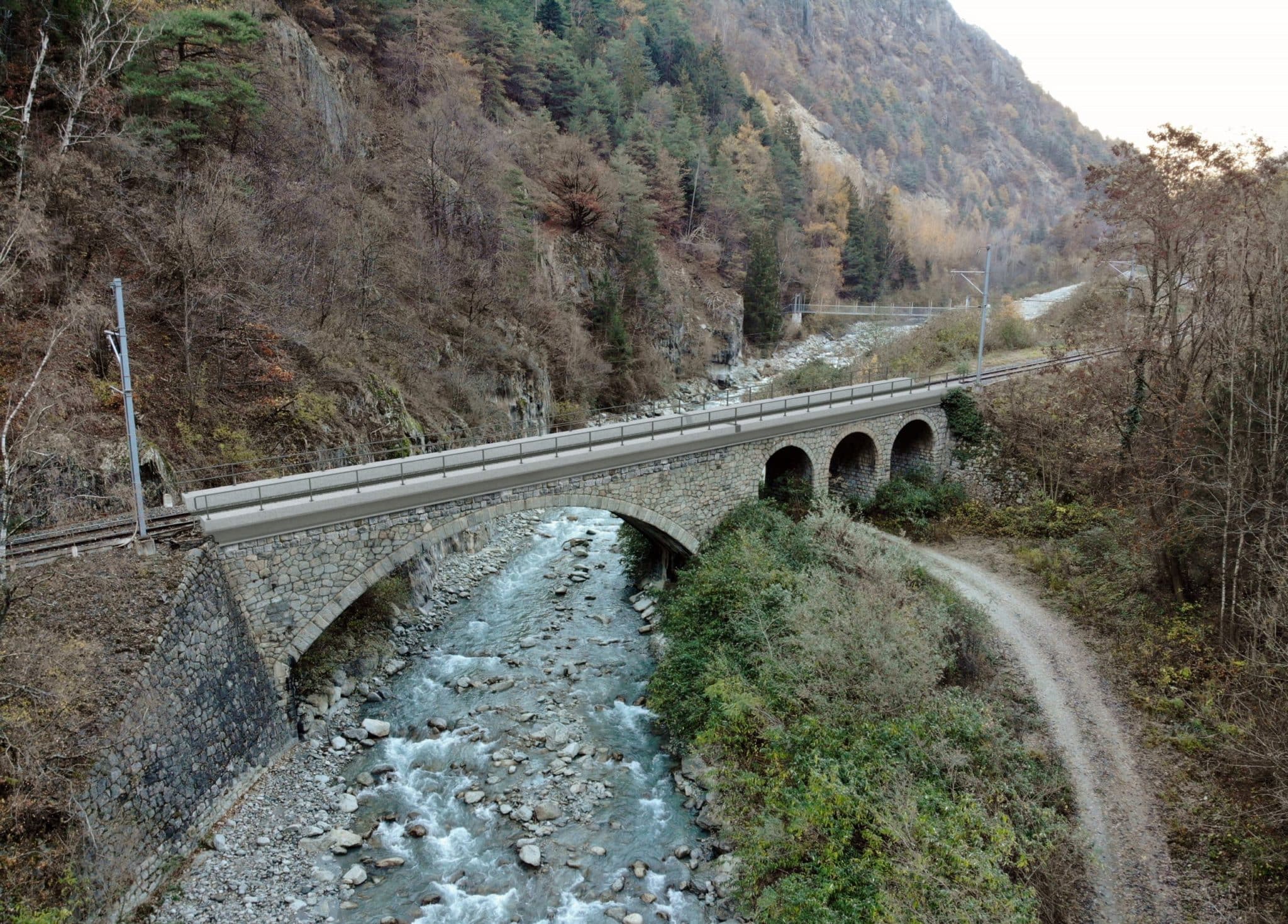 TMR – Renforcement du Pont sur la Dranse du Borgeaud à Bovernier ...